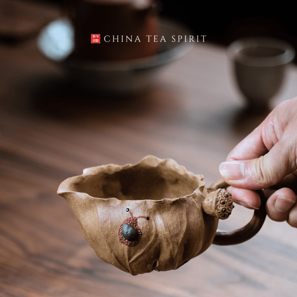 Handmade Creative Zisha Lotus leaf Fair Cups - China Tea Spirit