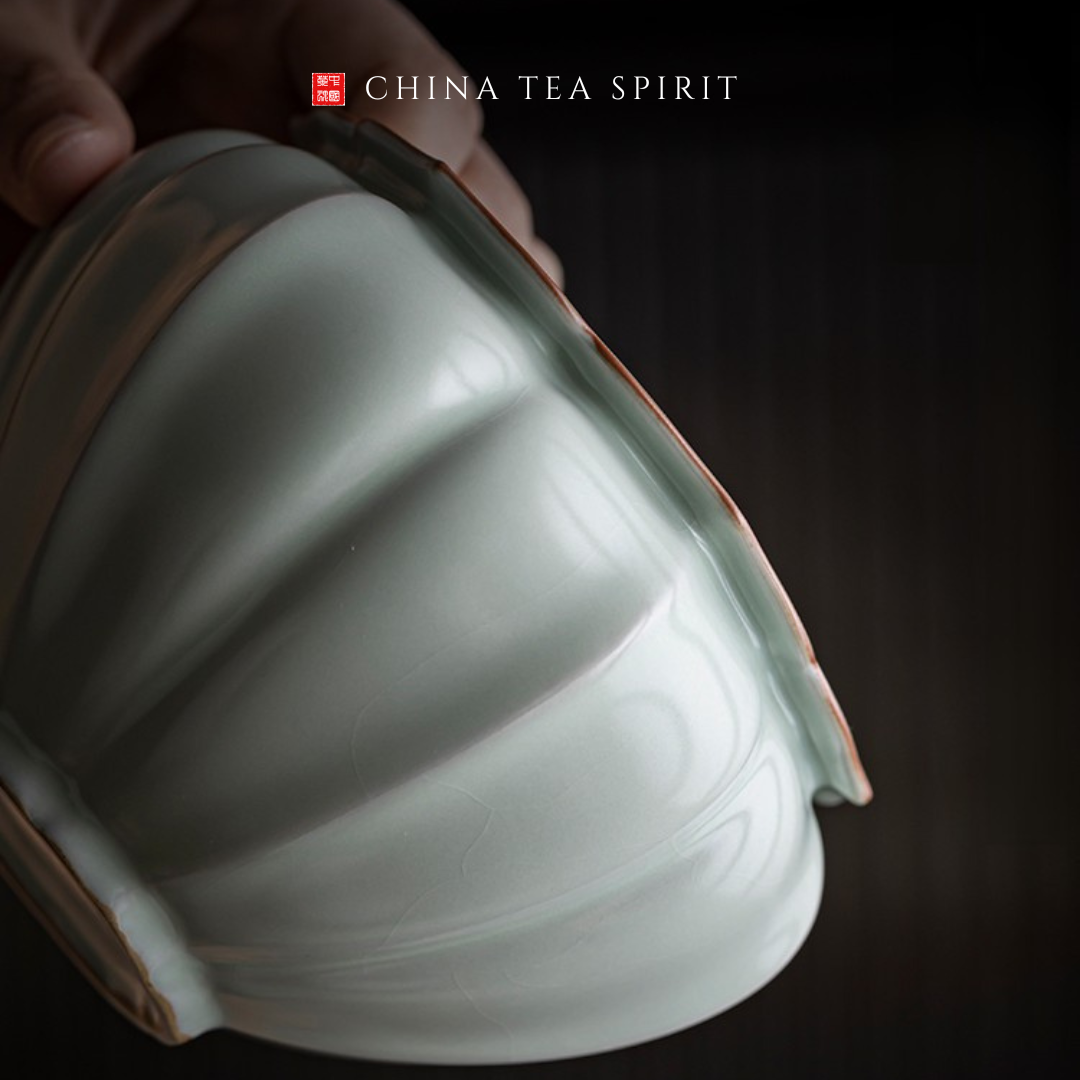 Vintage Simple Chic Craze Ceramics Tea Basin - China Tea Spirit