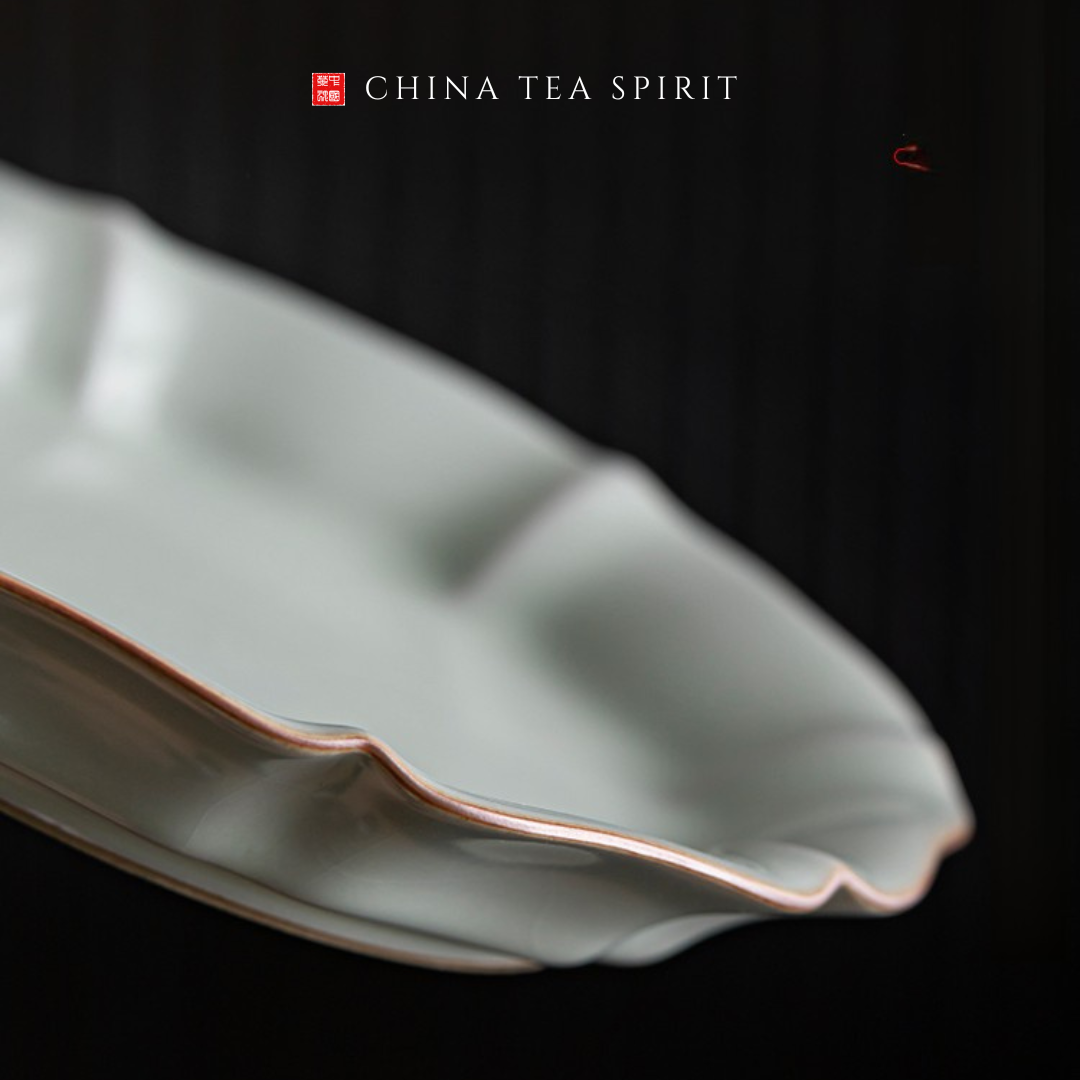 Vintage Simple Chic Ceramics Kung Fu Tea Boat - China Tea Spirit