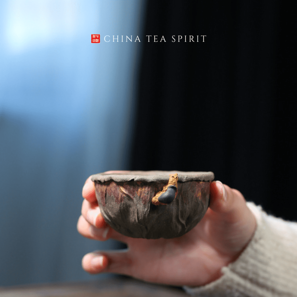 Handmade Simple Chic Zisha Lotus leaf Tea Cup - China Tea Spirit