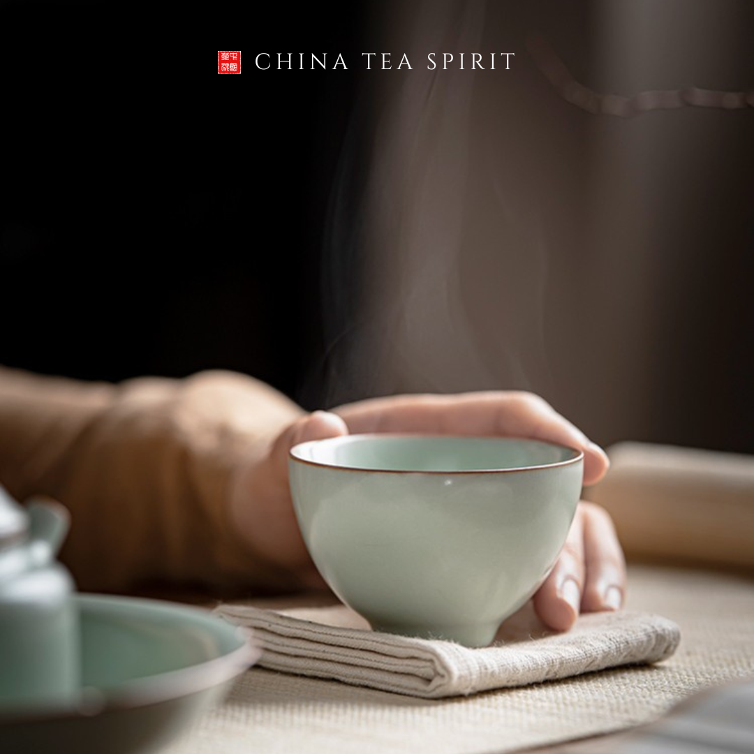 Vintage Simple Chic Ceramics Tea Cup - China Tea Spirit