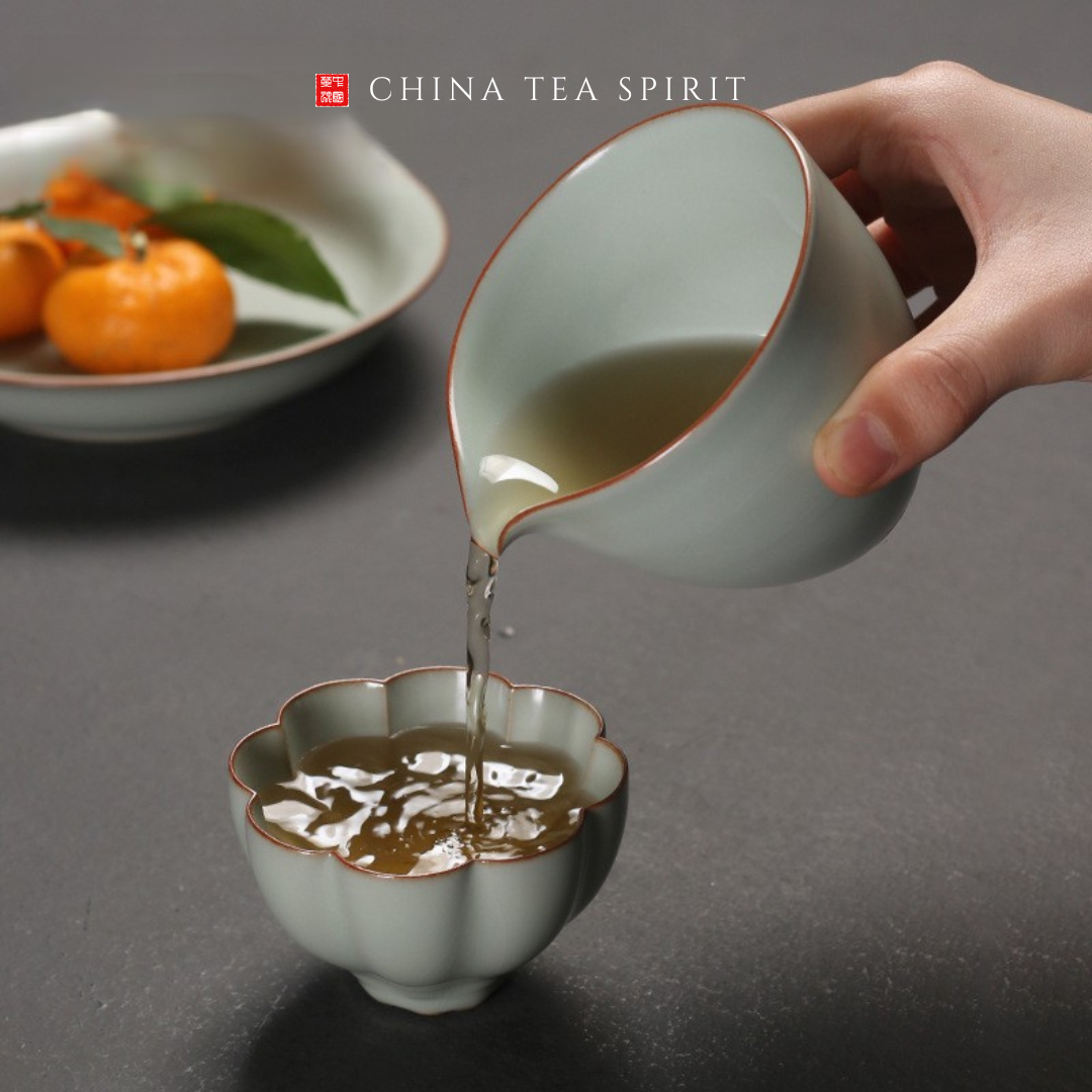 Vintage Simple Chic Craze Ceramics Fair Cup - China Tea Spirit