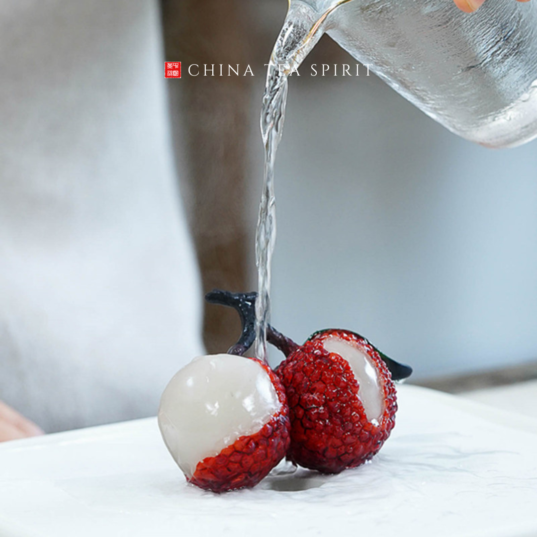 Yixing Resin Color Changing Lychee Tea Pet - China Tea Spirit