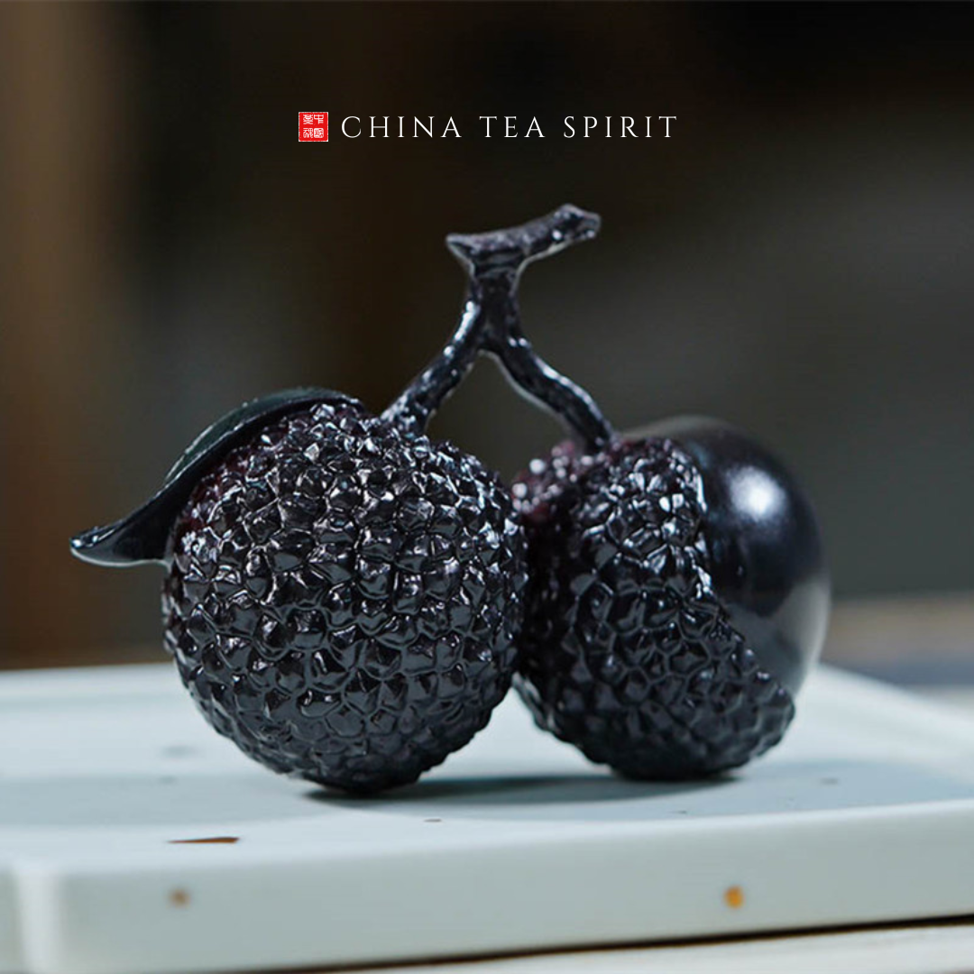 Yixing Resin Color Changing Lychee Tea Pet - China Tea Spirit