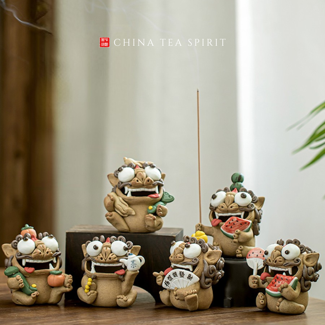 Foo Dog Tea Pet Chinese Mythical Beast - China Tea Spirit