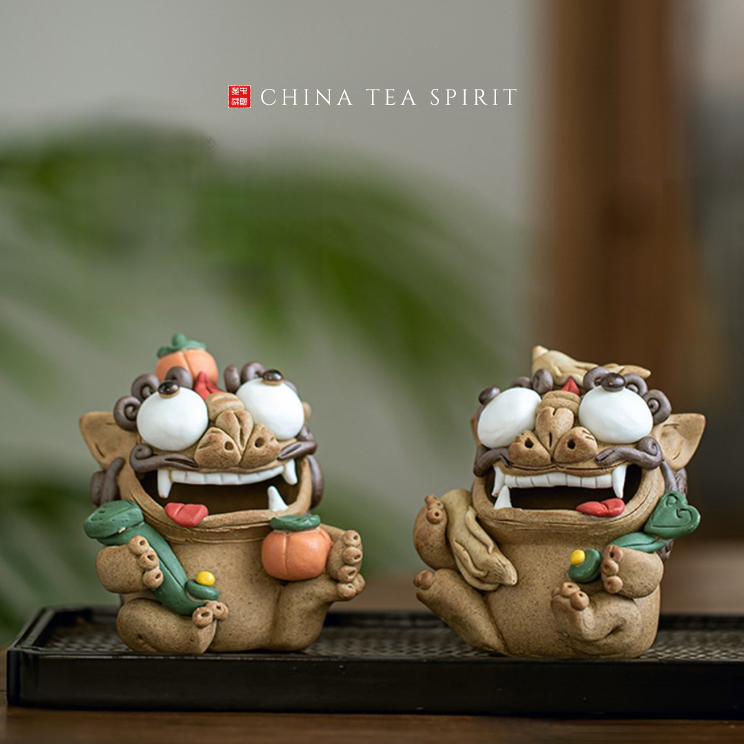Foo Dog Tea Pet Chinese Mythical Beast - China Tea Spirit