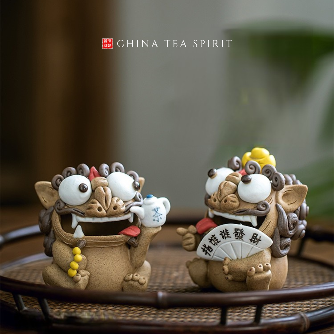 Foo Dog Tea Pet Chinese Mythical Beast - China Tea Spirit