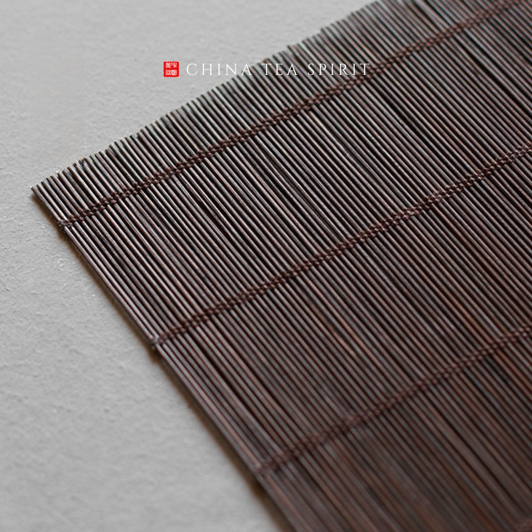 Carbonized Bamboo Zen Style Tea Mat - China Tea Spirit