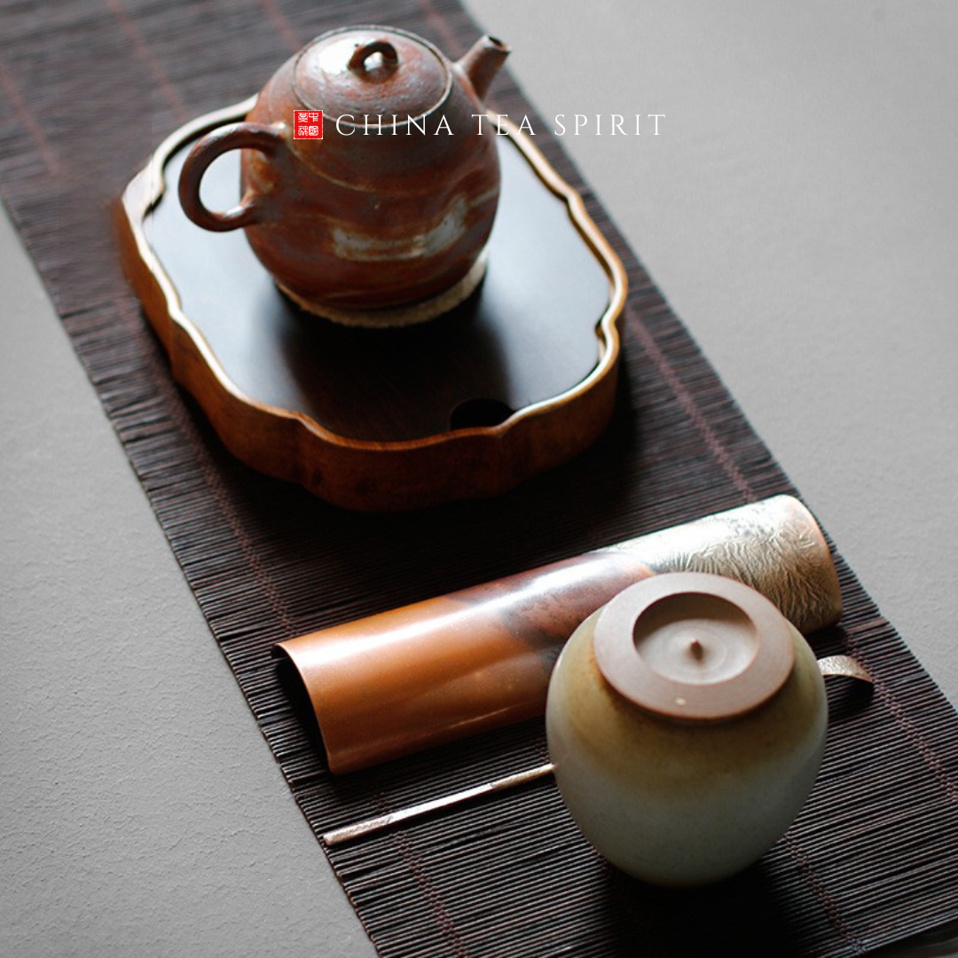 Carbonized Bamboo Zen Style Tea Mat - China Tea Spirit