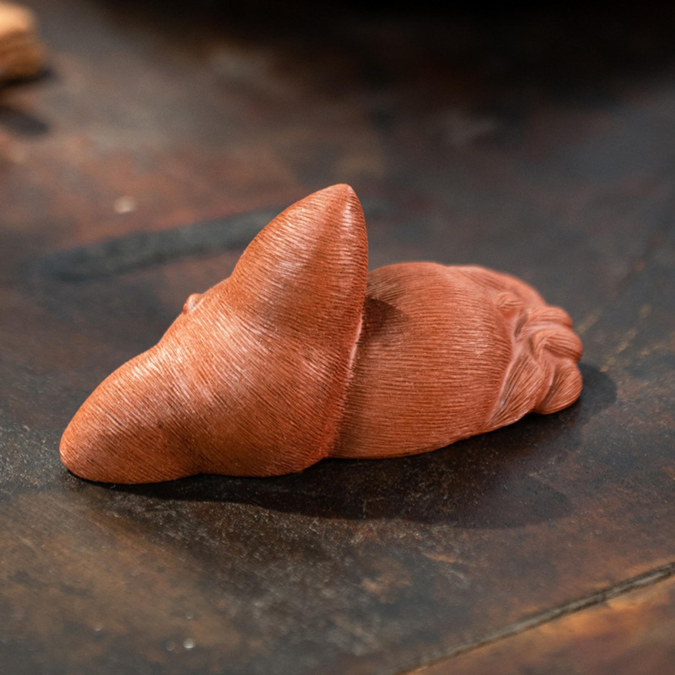 Creative Zisha Yixing Clay Nine Tail Fox Tea Pet - China Tea Spirit