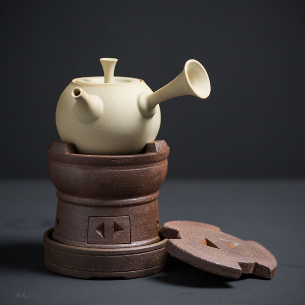 Handmade Crude Pottery Small Size Portable Gongfu Tea Stove - China Tea ...