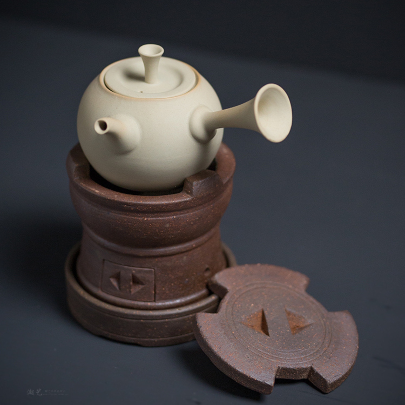 Handmade Crude Pottery Small Size Portable Gongfu Tea Stove - China Tea ...
