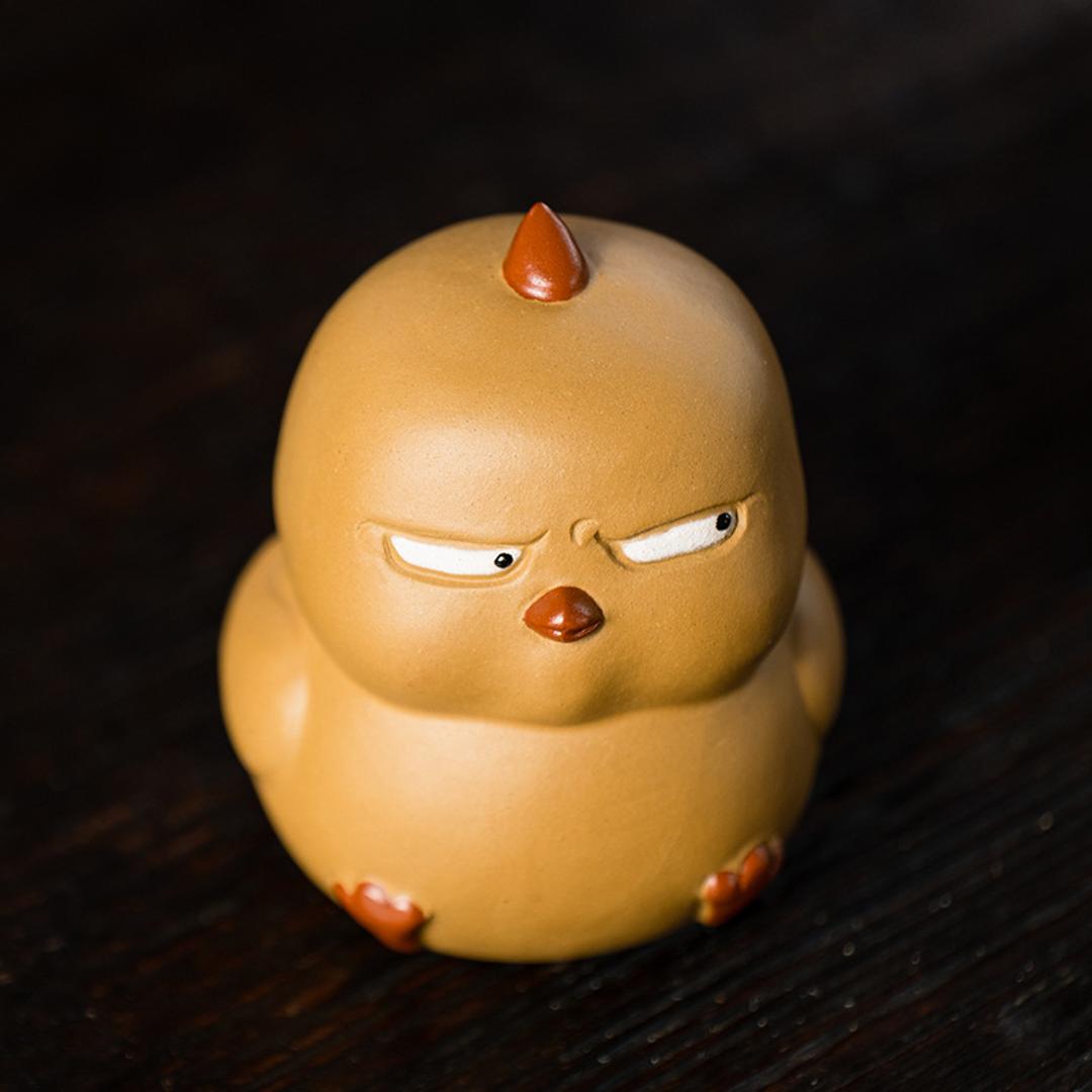 Creative Zisha Yixing Clay Funny Slant eyed Chicken Tea Pet - China Tea ...