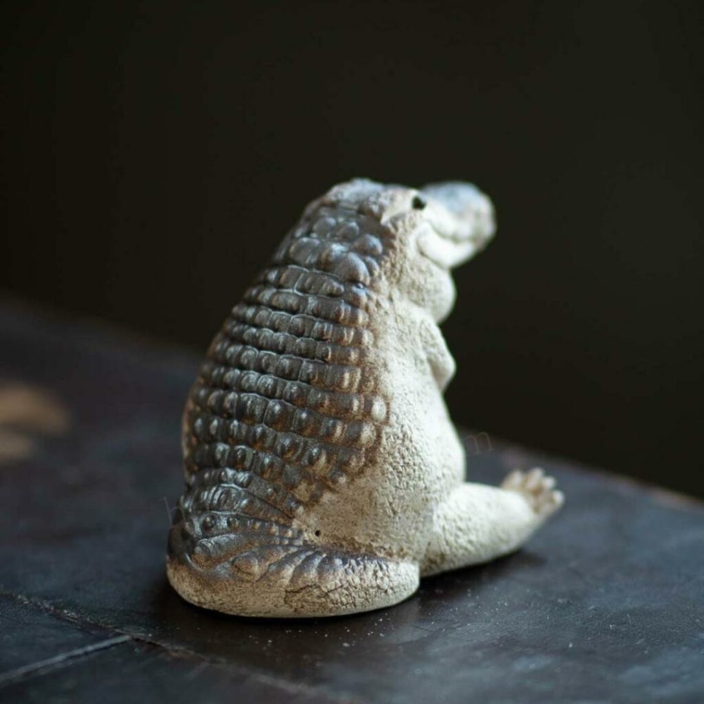 Creative Zisha Yixing Clay Cute Little Chubby Crocodile Tea Pet - China ...