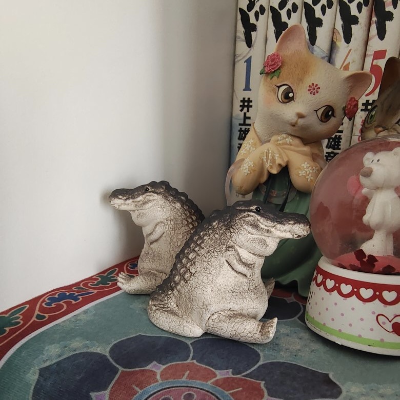 Creative Zisha Yixing Clay Cute Little Chubby Crocodile Tea Pet - China ...