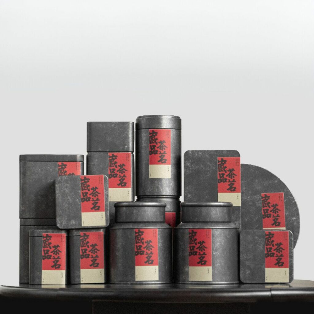 Vintage Tinplate Metal Tea Canister Tea Jar - China Tea Spirit