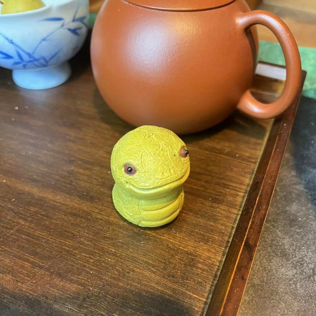 Handmade Creative Duanni Cute Adorkable Baby Snake Tea Pet - China Tea ...