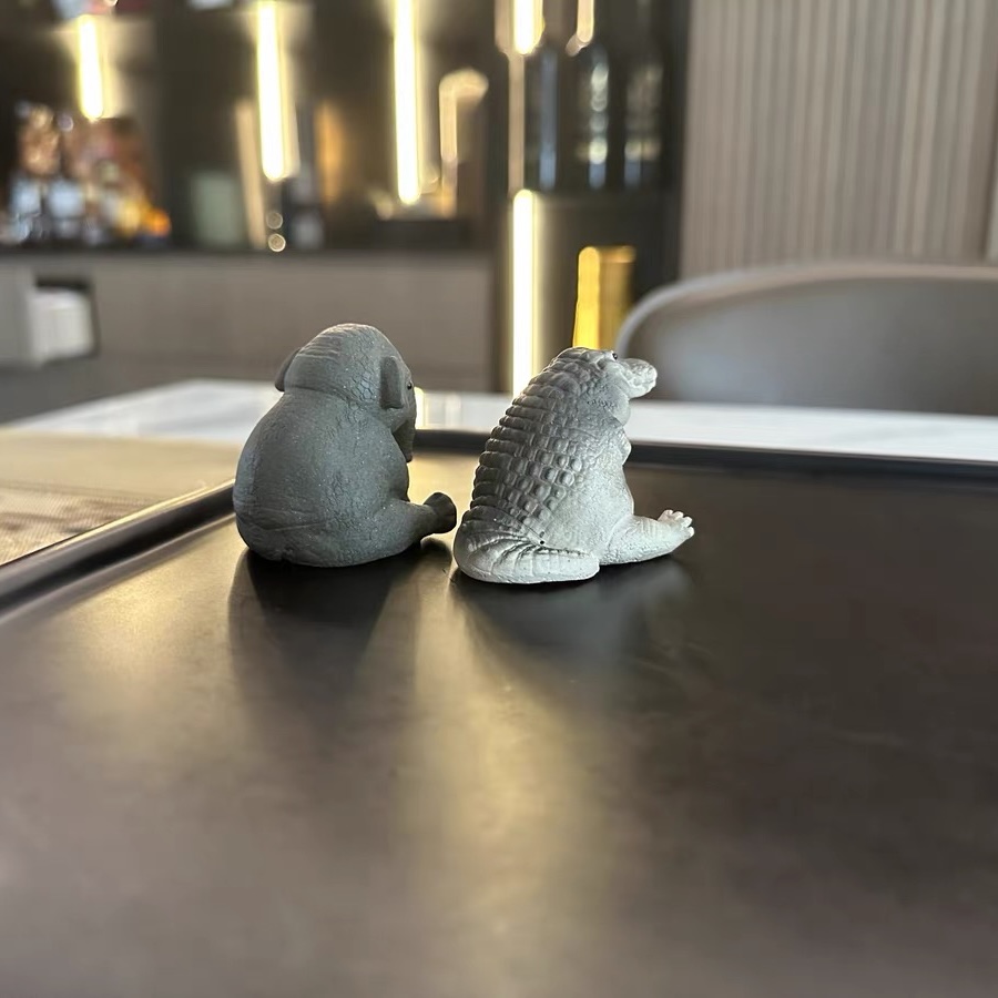 Yixing Clay Cute Little Sitting Elephant Tea Pet - China Tea Spirit