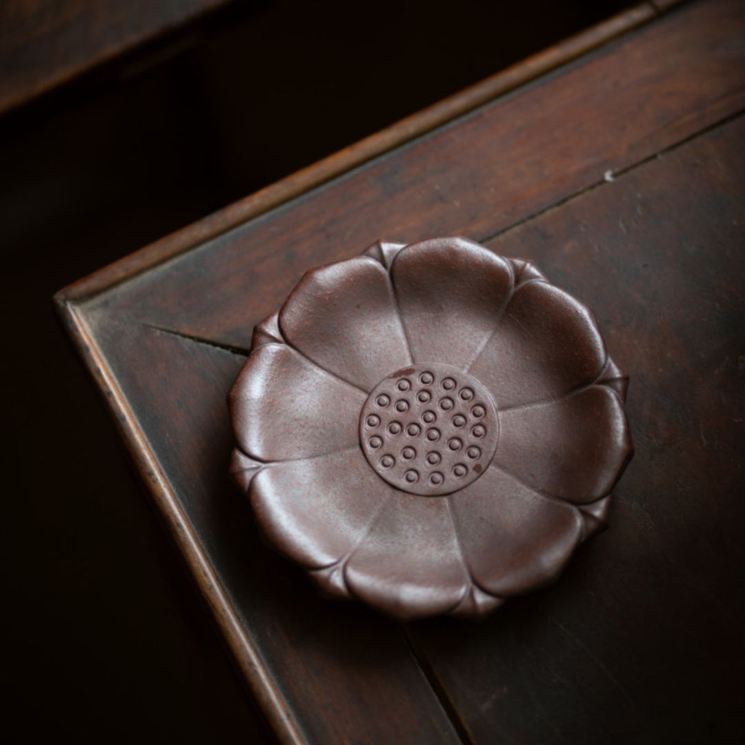 Vintage Aesthetic Zini Lotus Tea Boat - China Tea Spirit