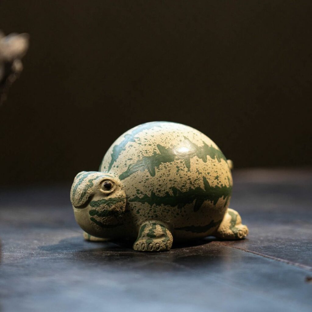 Duanni Little Melon Turtle Tea Pet - China Tea Spirit