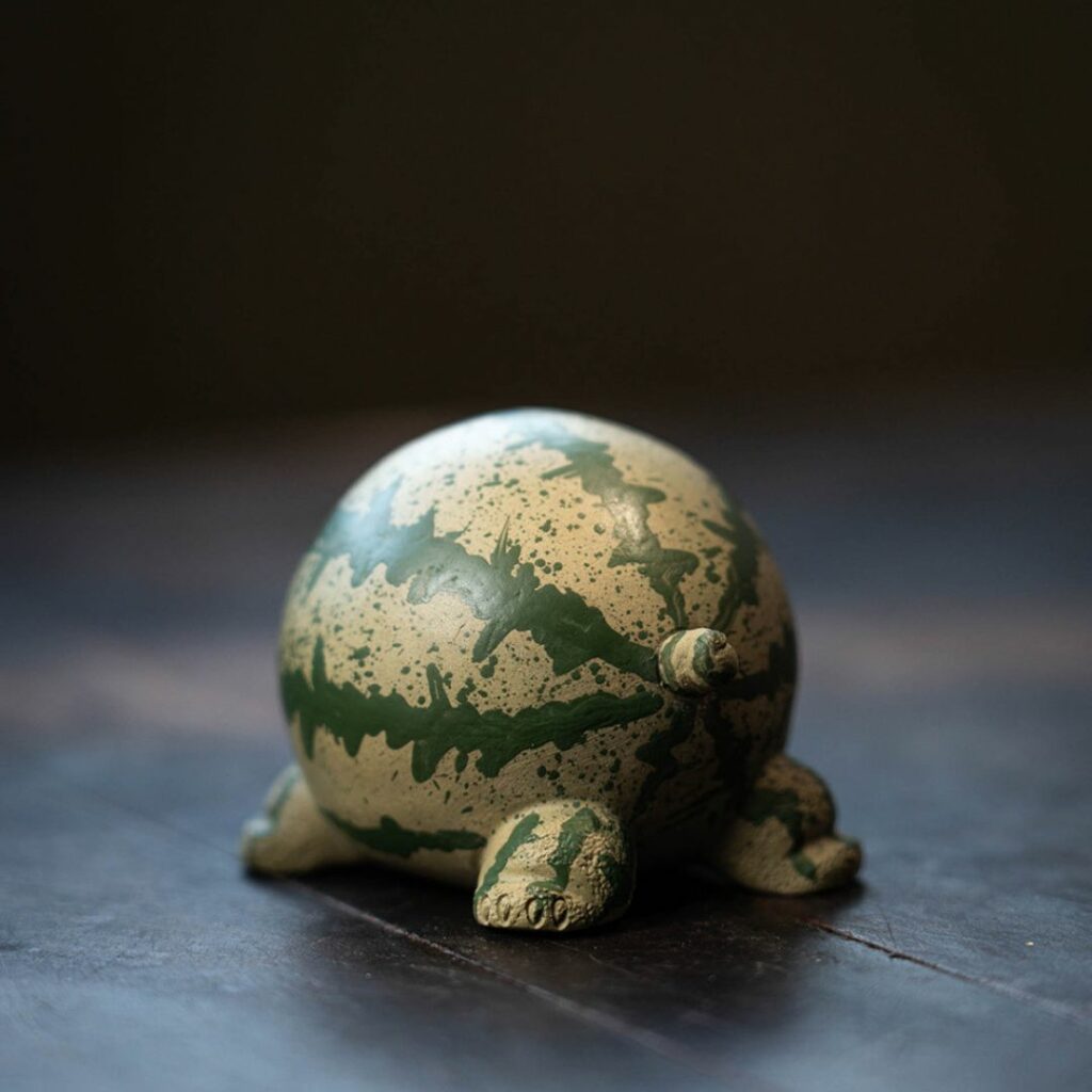 Duanni Little Melon Turtle Tea Pet - China Tea Spirit