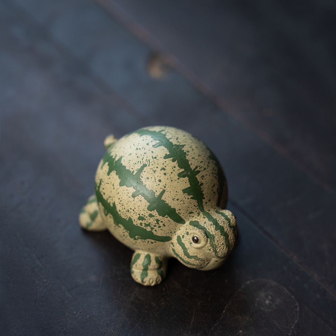 Duanni Little Melon Turtle Tea Pet - China Tea Spirit