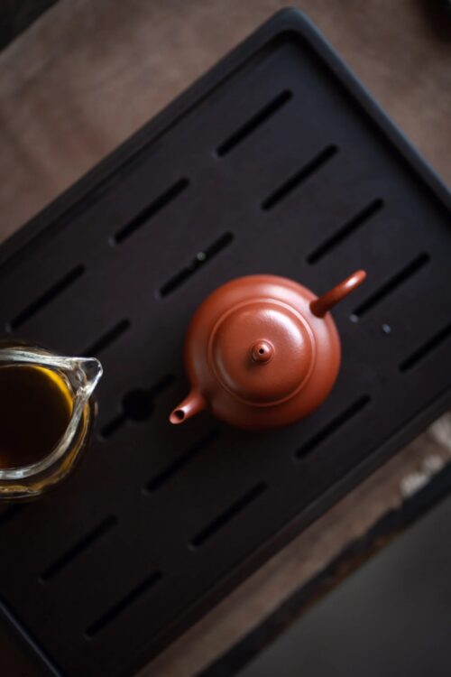 Zhuni Curved Spout Shui Ping 110ml Yixing Teapot - China Tea Spirit