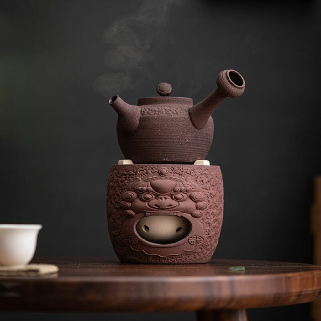 Handmade Crude Pottery Small Size Portable Gongfu Tea Stove - China Tea ...
