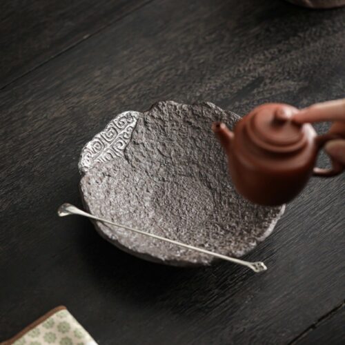 Japanese Style Ceramic Fret Tea Boat - China Tea Spirit