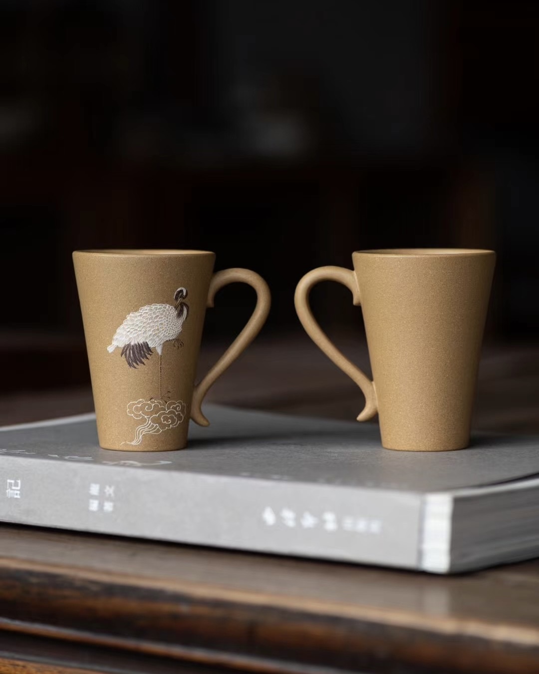 Handmade Duanni Fairy Crane 100ml Host Tea Cup - China Tea Spirit