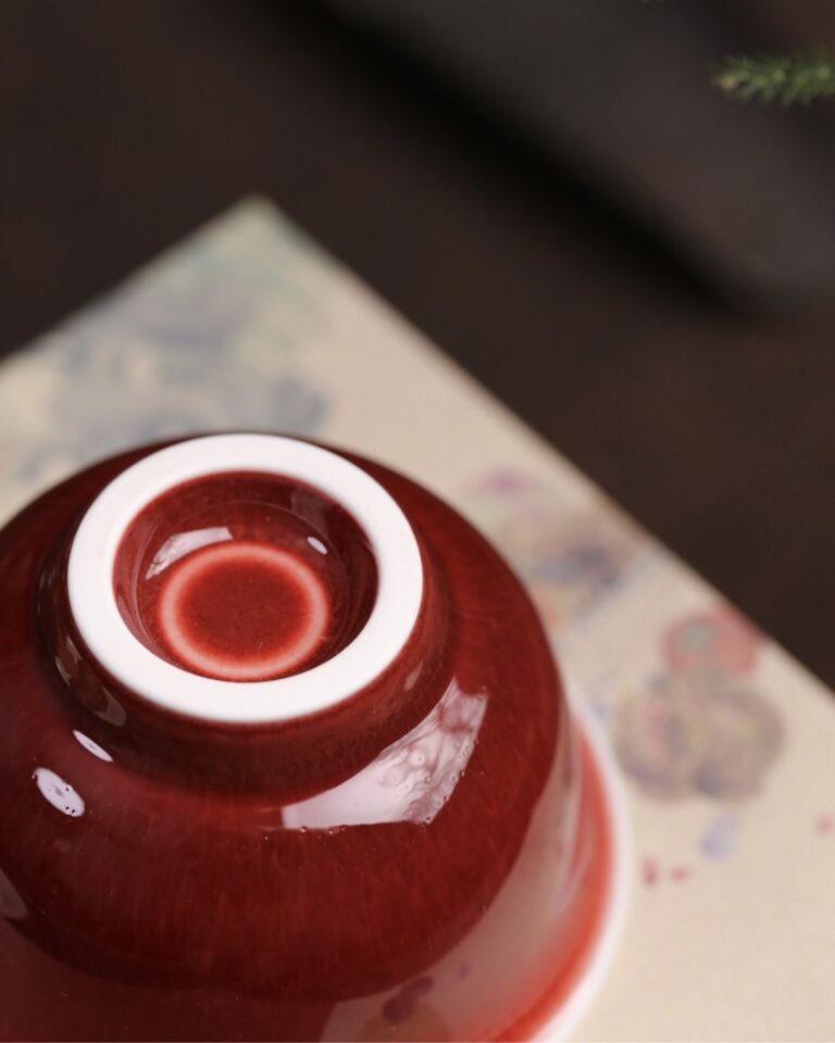 Handmade Ceramic Lang Hong 90ml Host Tea Cup - China Tea Spirit