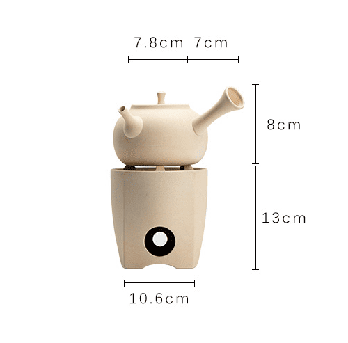 Chaozhou Style White Clay Serenity Charcoal Stove and Kettle - China ...