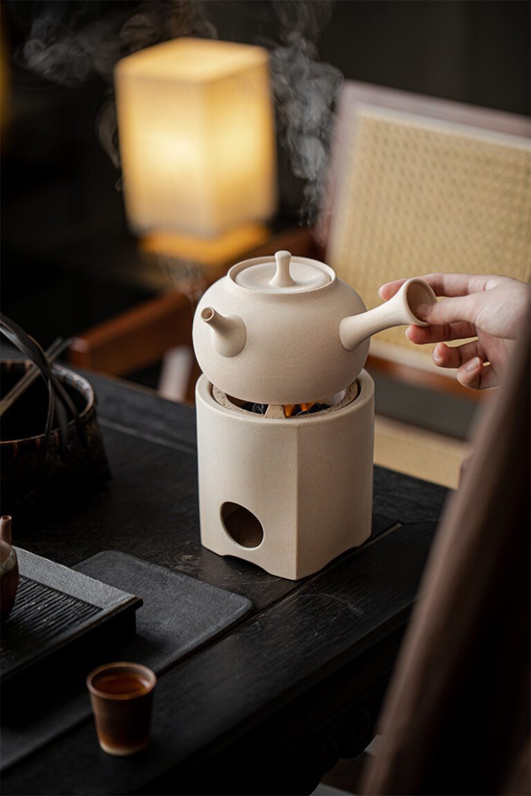 Chaozhou Style White Clay Serenity Charcoal Stove and Kettle - China ...